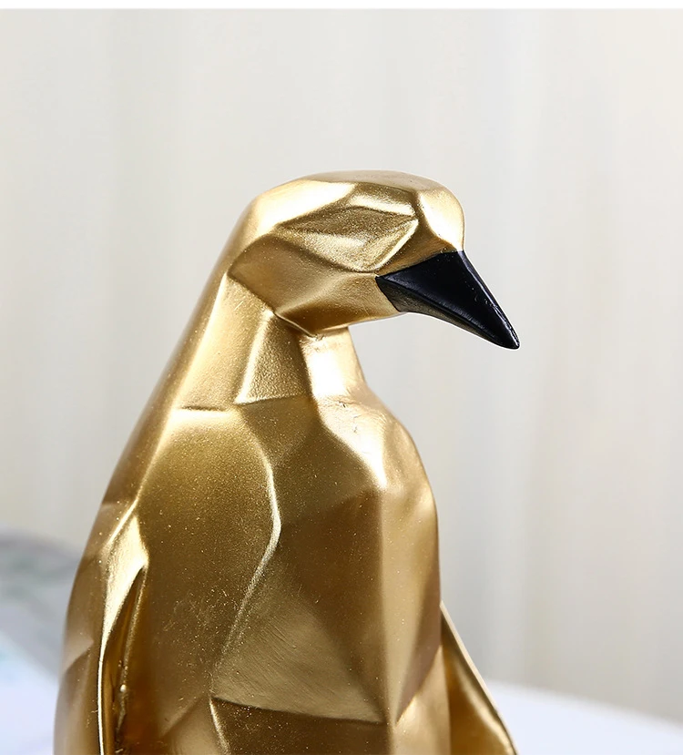 Penguin Butler Statue