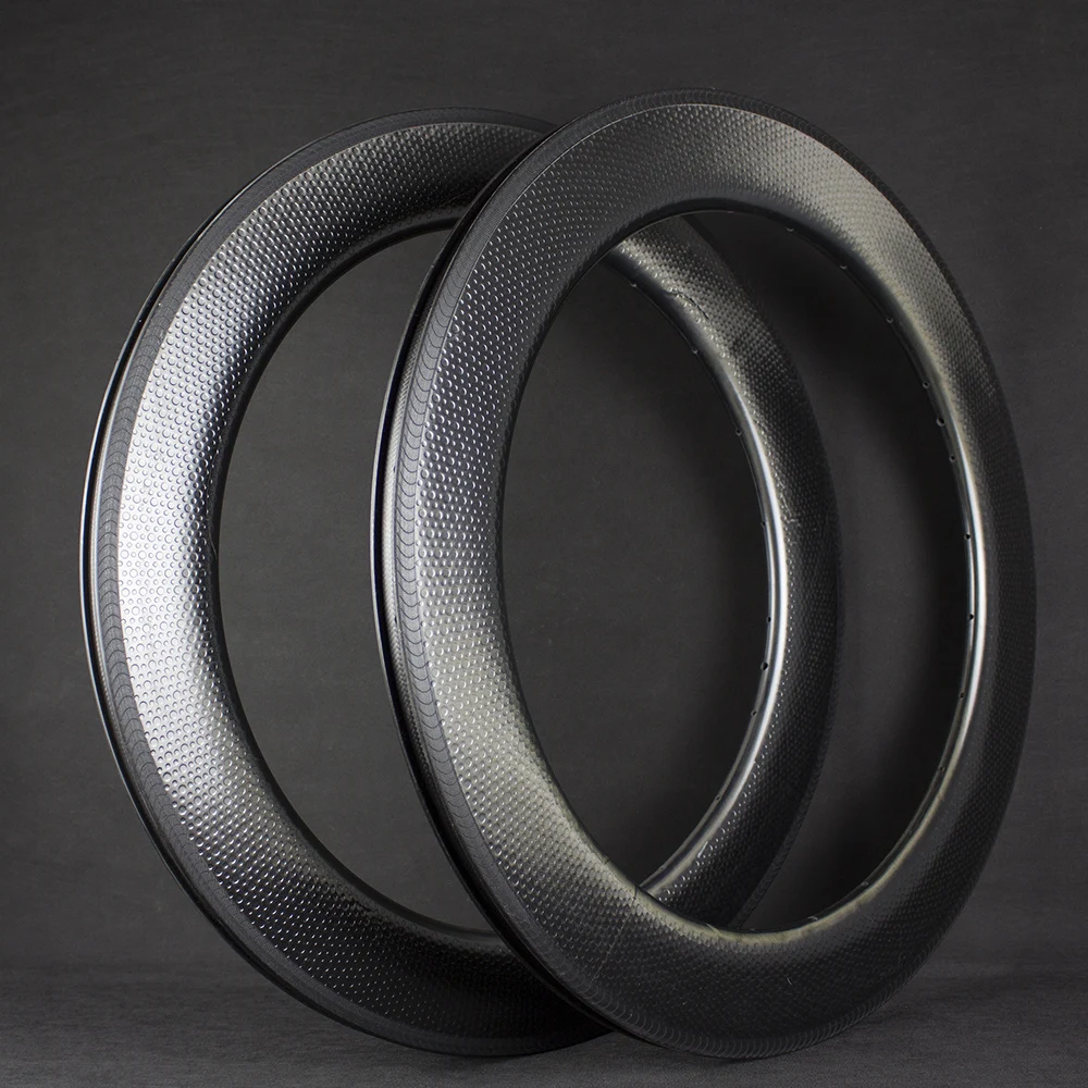 FIERCE-High-End-80mm-Aerodynamic-V-Brake-Dimple-Rims-TT-700C-Road ...