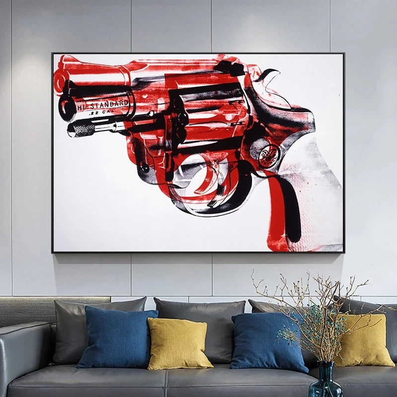 Abstract Gun Painting