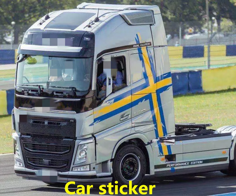 Car stickers FOR Volvo FH2 FH3 FH16 FH4 Front decoration personalized ...