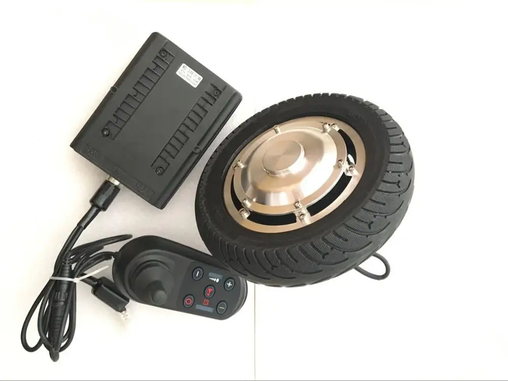 10-Inch-wheelchair-single-shaft-Hub-Motor-pneumatic-tyre-Wheel-with ...