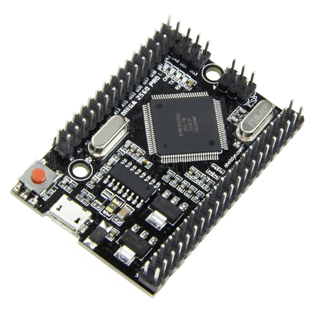 Mega 2560 PRO MINI 5V (Embed) CH340G ATmega2560-16AU with male ...