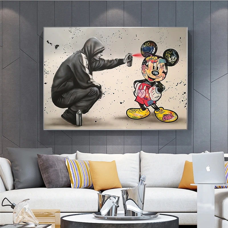 Banksy Mickey
