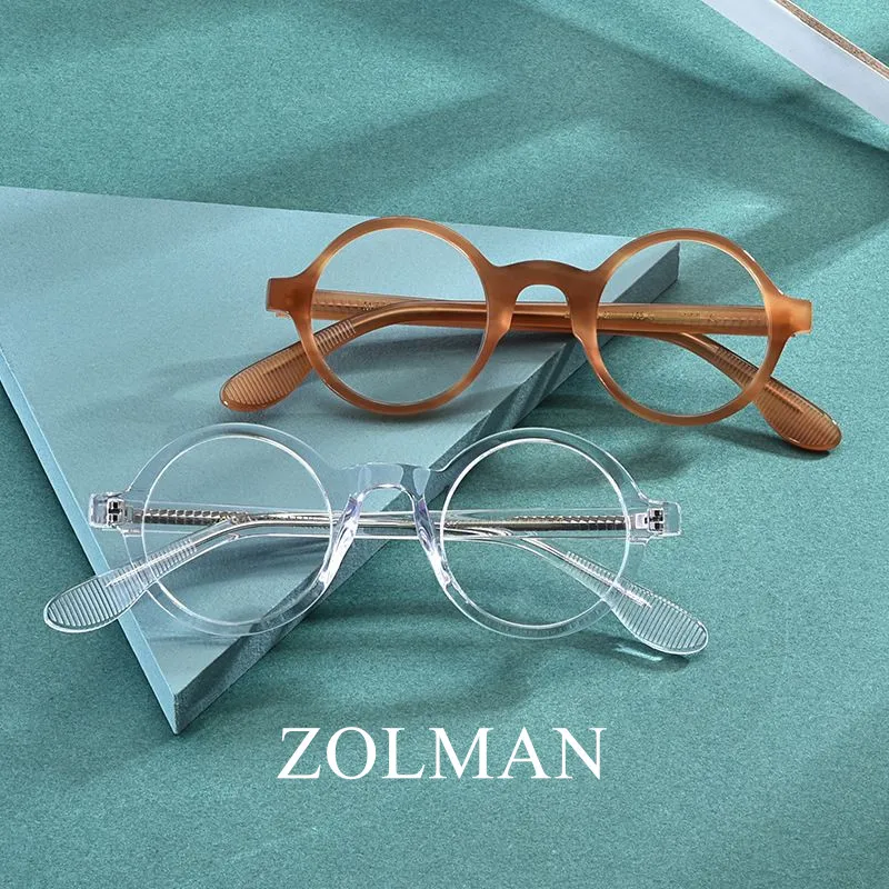 Retro-Small-Round-Glasses-Frame-Men-Hand-Made-Acetate-Vintage ...