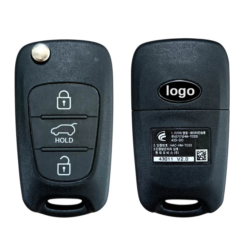 CN051146-Original-3-Button-Genuine-Flip-Car-Key-For-Kia-Cerato-2010 ...