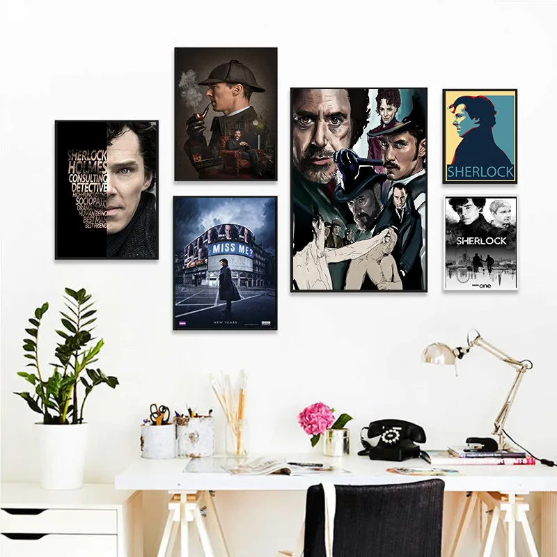 Sherlock Holmes Wall Murals