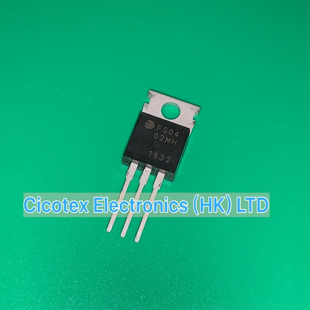 50pcs/lot FS0402MH TO220 FS04 02MH Triac 600V SCR body tube average on-state current 4A maximum ...
