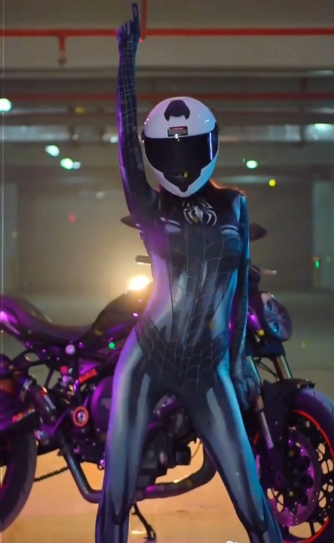 Carbon Superhero Girl