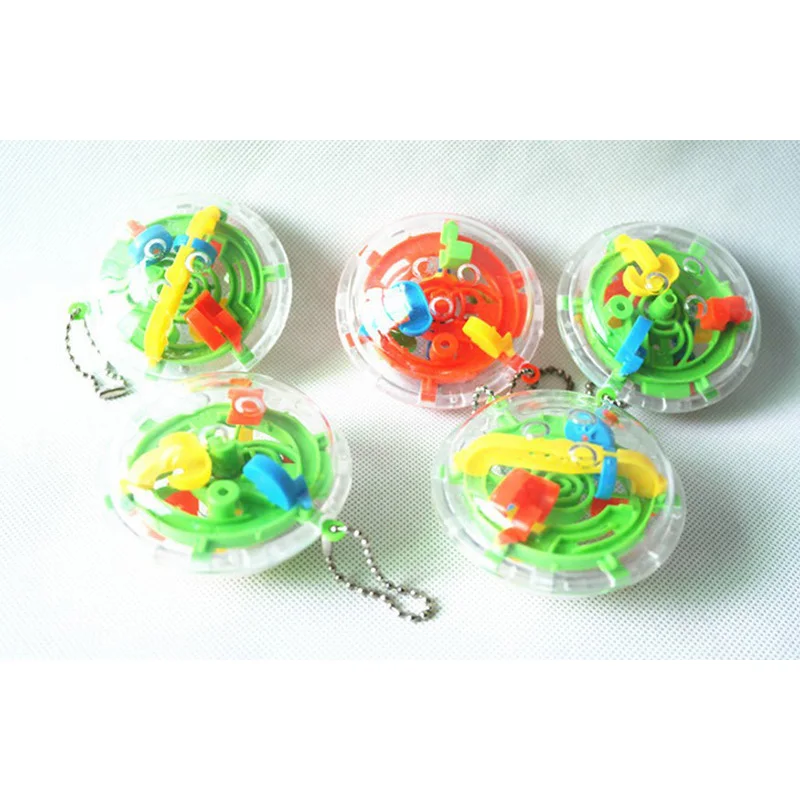5cm Maze Ball Mini 3d Magic Intellect Ball Maze Cube Puzzle 30 Steps ...