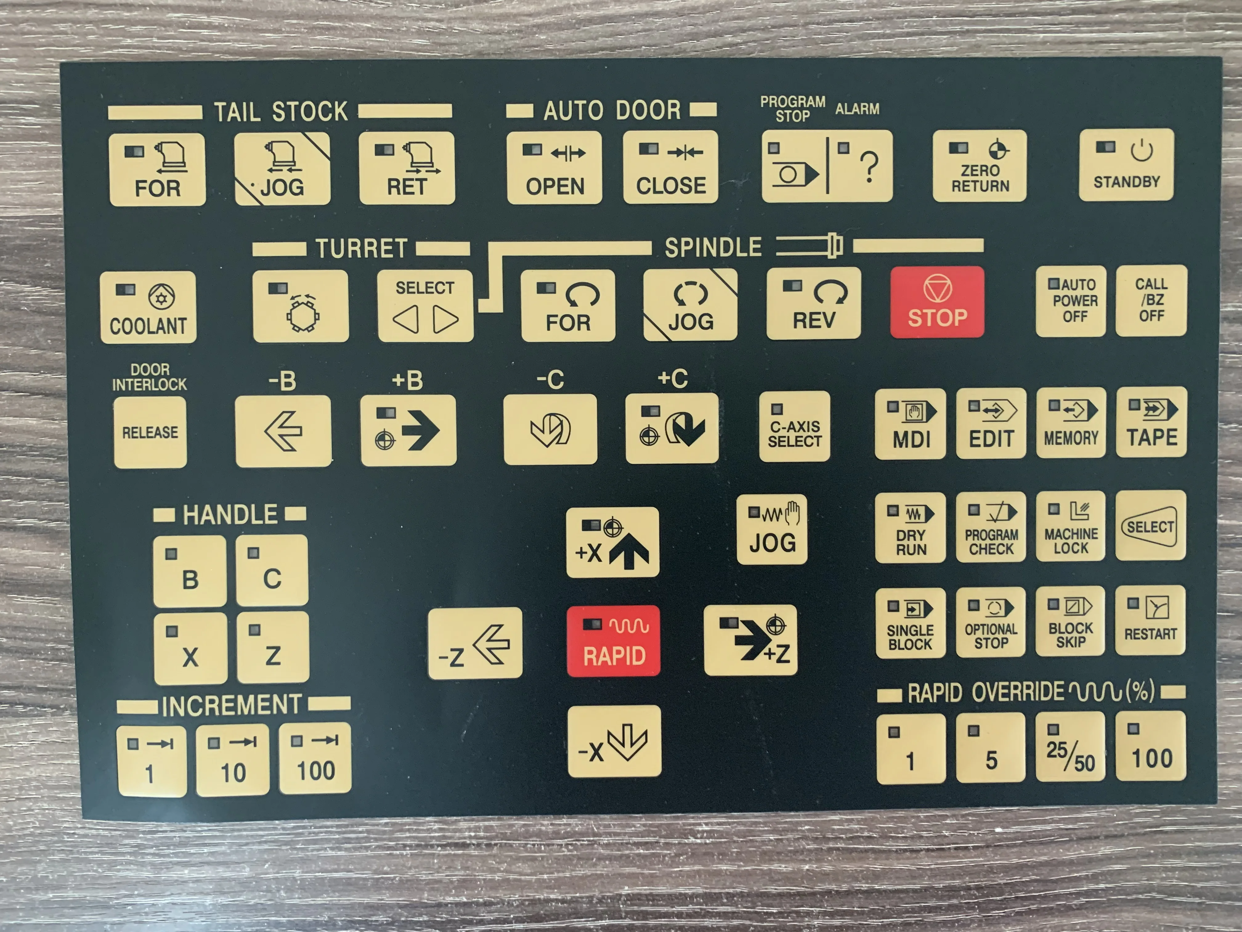 for-FANUC-CNC-machine-tool-button-film-KIT450-kit400-button-film-300mm ...