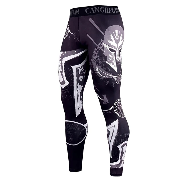 Mens Compression Pants Sport Training Pants Men Running Tights Gym ...