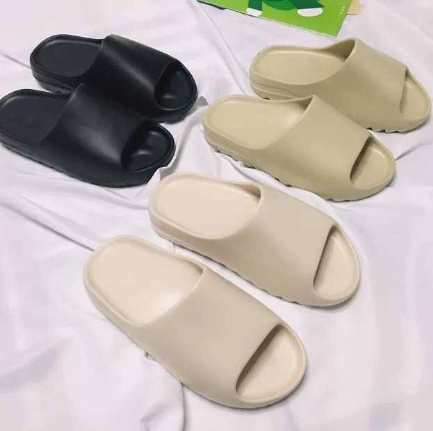 DIY kanye west jelly season6 style Slippers man summer shoes slip ...