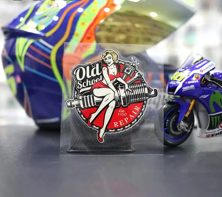 Vintage Motorcycle Racing Decals