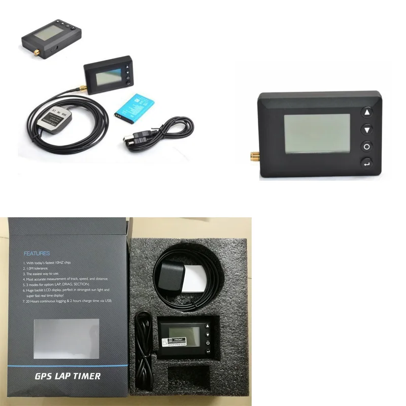 New Motorcycle GPS Lap Timer LP-CHEETAH Analyzing Tools Race Track Kart ...