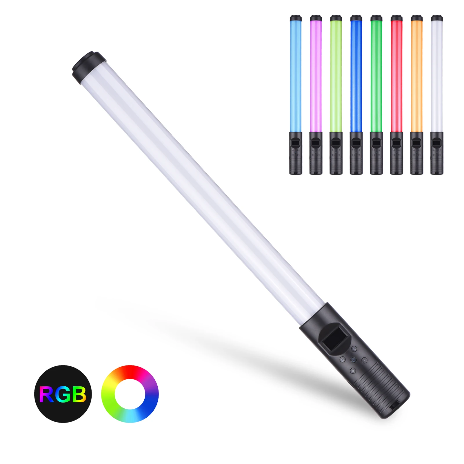 Handheld RGB LED Stick Light Wand 20W Photography Tube Light 3000K ...