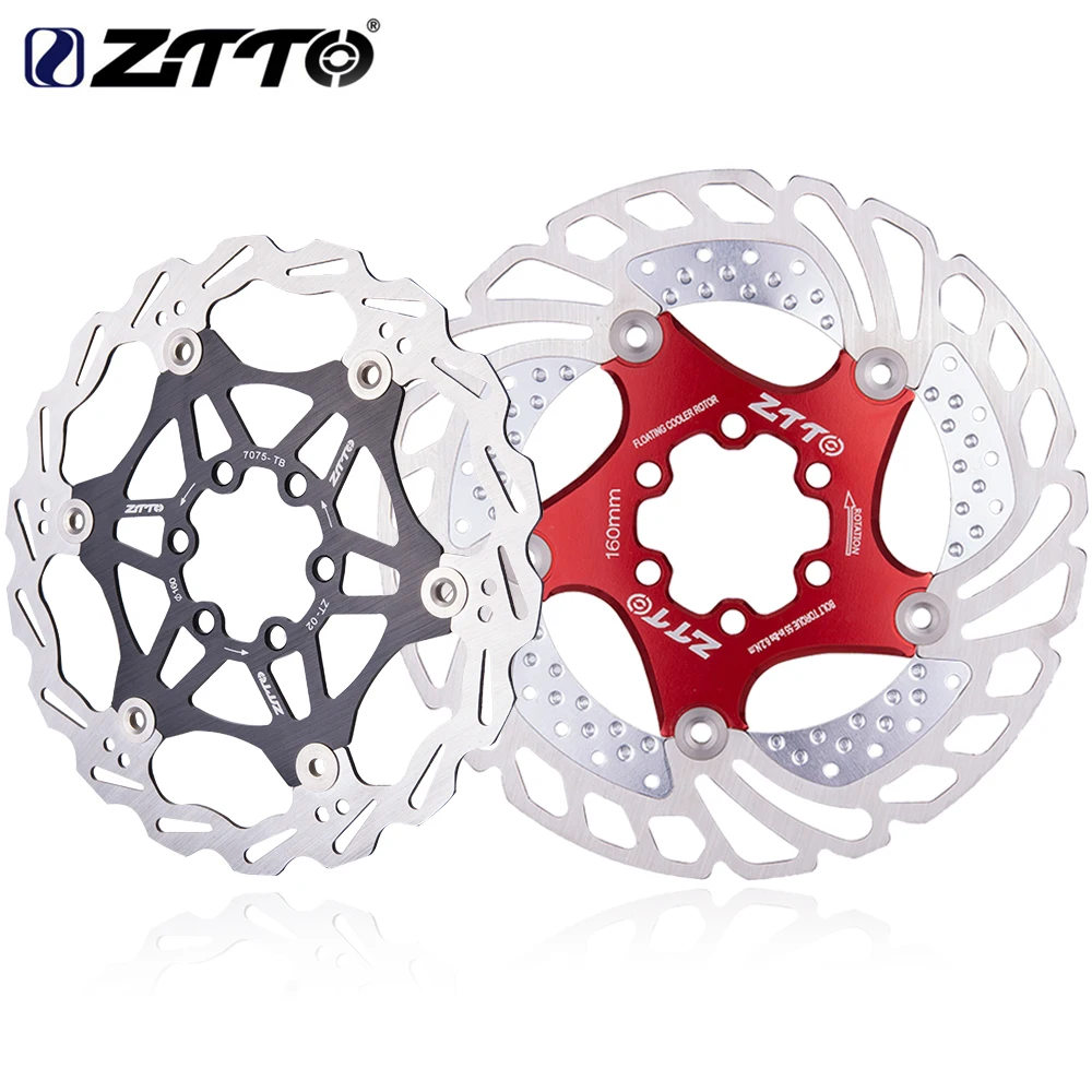 ZTTO-MTB-Quick-Cool-Down-Bicycle-Cooling-Disc-Brake-Floating-Rotor-7075 ...