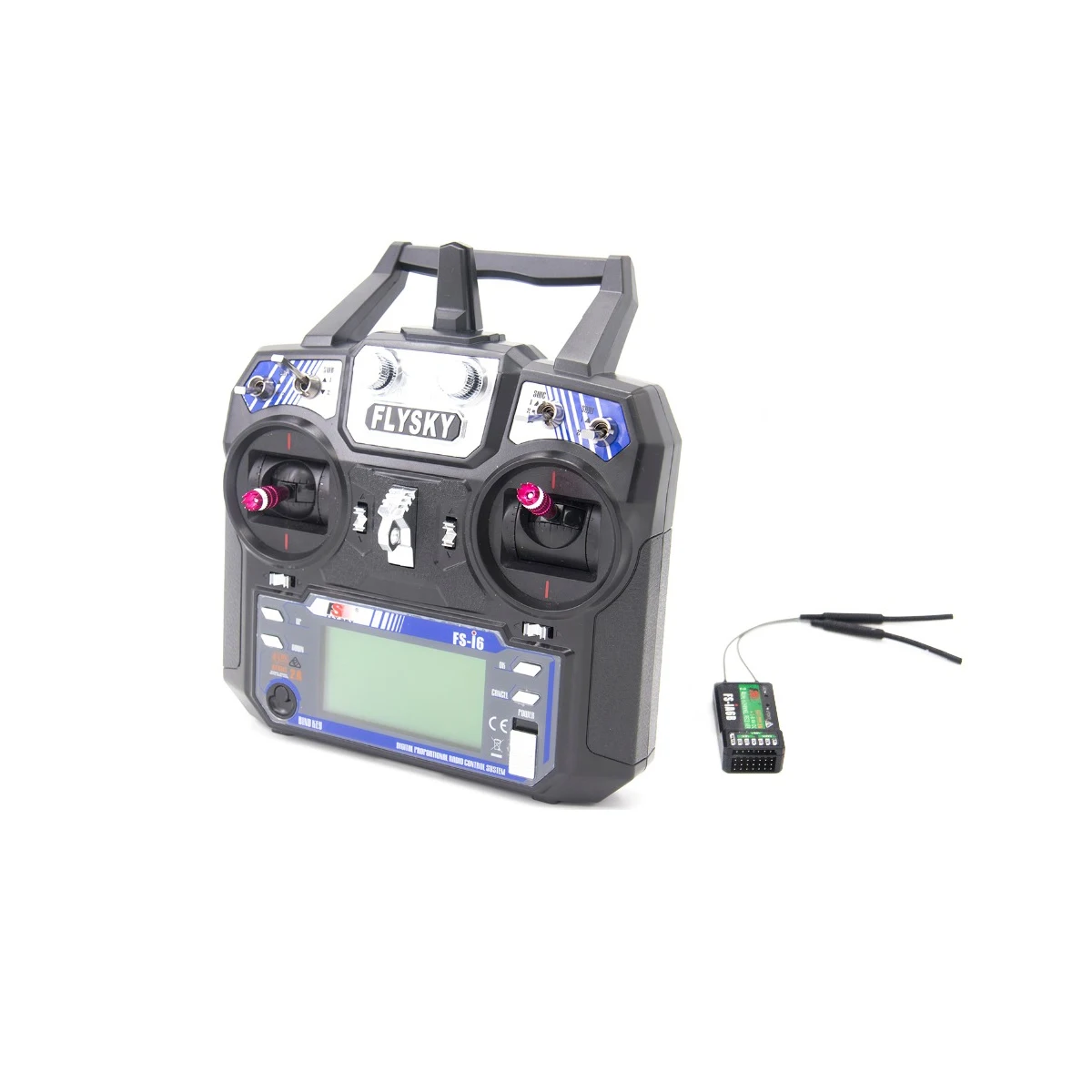 FlySky-FS-i6-2-4GHZ-6CH-Remote-Control-For-RC-FPV-Racing-Drone-kit ...