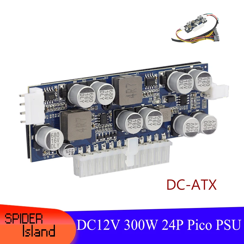DC-12V-300W-DC-ATX-Peak-PSU-Pico-ATX-Switch-Mining-PSU-24pin-MINI-ATX ...