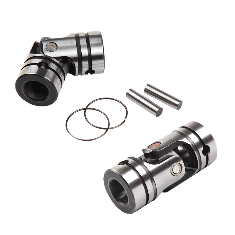 4mm 22mm Hole Two section Universal Joint Coupling Shaft Motor ...