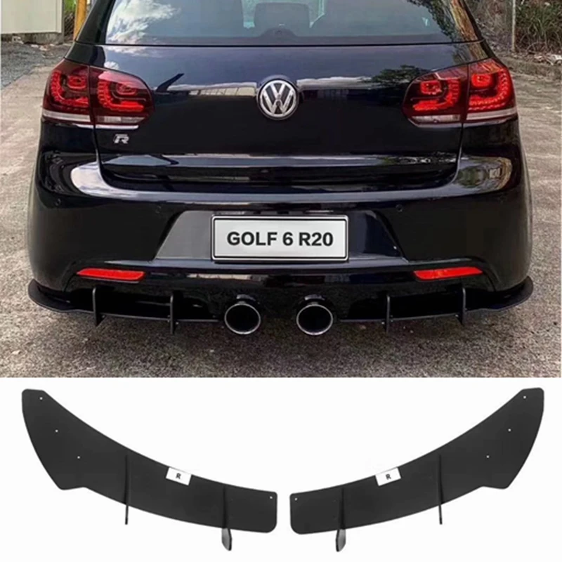 Rear-diffuser-for-Volkswagen-MK-6-R20-and-MK6-GTI-body-kit-bumper-rear ...