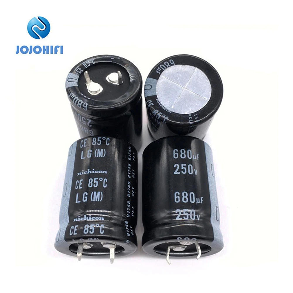 2pcs/4pcs/6pcs/8pcs/10pcs 680uf 250v 25x35mm Pitch 10mm 250v/680uf ...