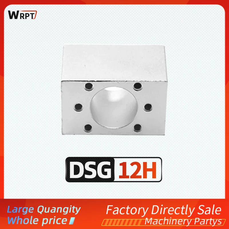 Aluminium Alloy Ballscrew Nut Housing Bracket Holder Fit For Sfu1204 ...