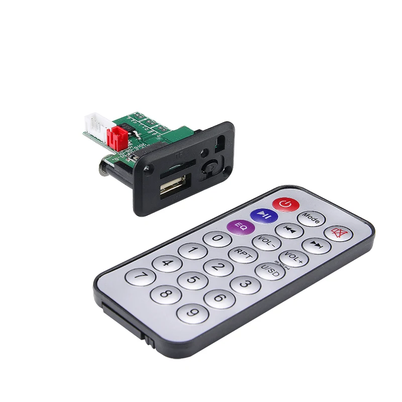【KAMDSS015】Mini MP3 Audio Decoder Module 5V 12V USB MP3 Player Lossless ...
