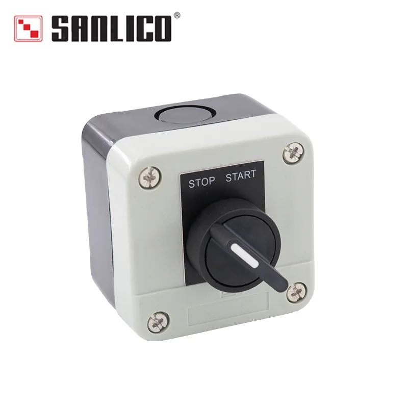 Waterproof Selector Switch Station Control Box Rotary Switch Knob ...