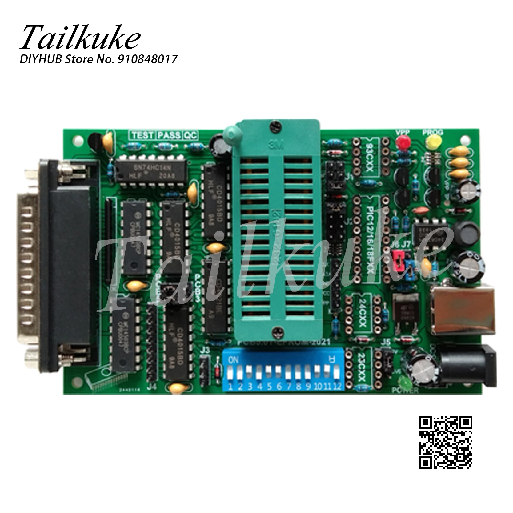 Pcb5 Multifunctional Programmer Willem Burner EPROM Flash MCU ...