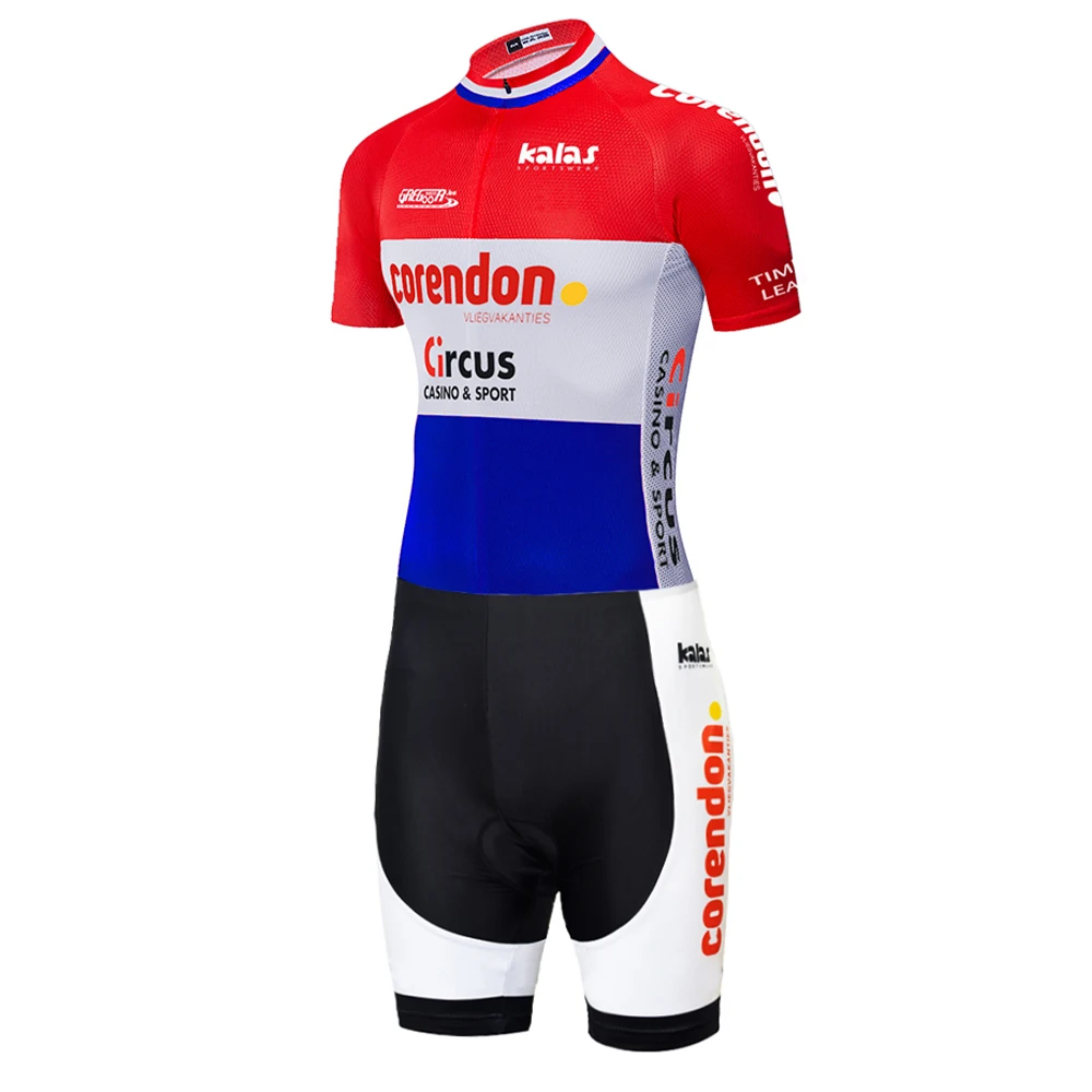 2020 proteam corendon circus cycling skinsuit summer outdoor 12D ...