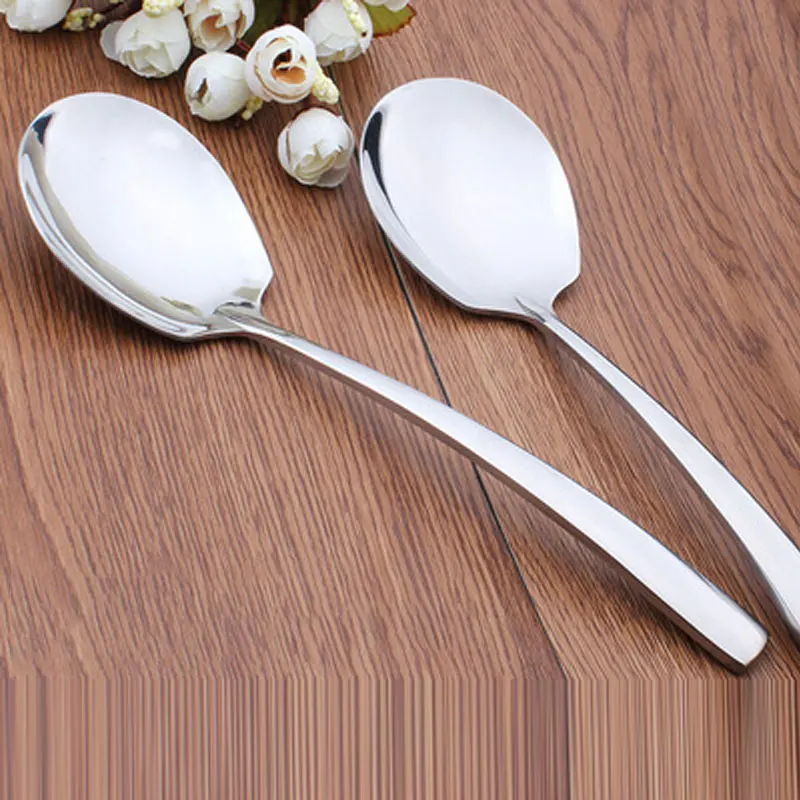 Western food public spoon stainless steel spoon buffet public more ...