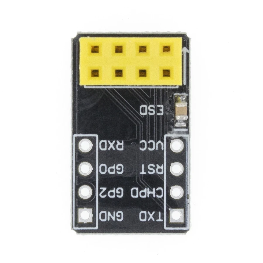 ESP-01 Esp8266 ESP-01S Model Of The ESP8266 Serial Breadboard Adapter To WiFi Transceiver Module ...