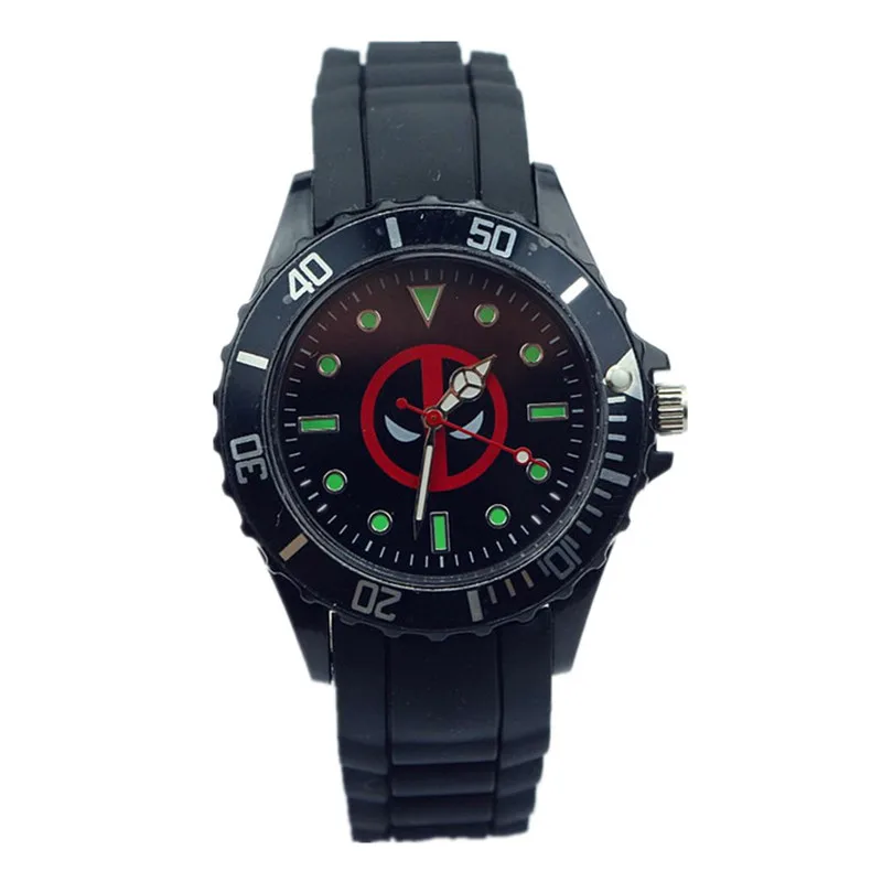 Marvel Captain America Men Women Quartz Watch Star wars Deadpool ...