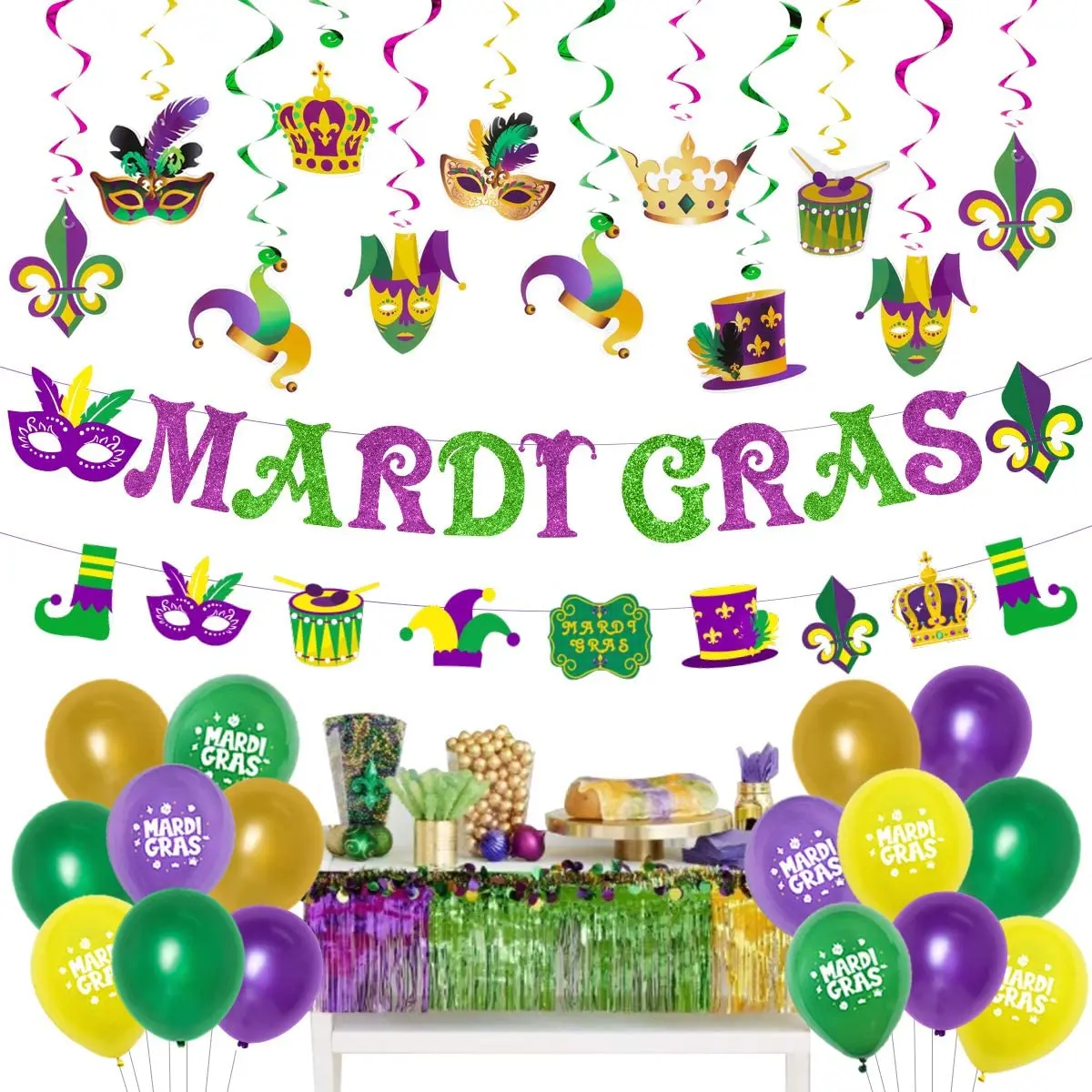 Mardi Gras Party Decorations