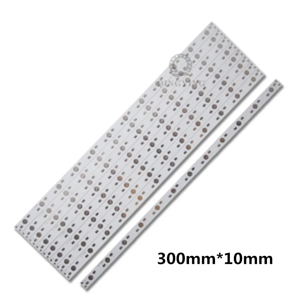 LED PCB 300MM 6/12W Aluminum plate 1/3/5W high Power led installed ...