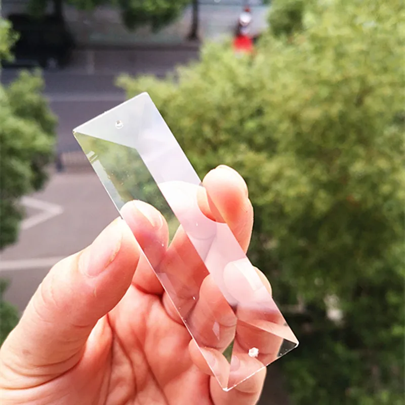 20pcs-76mm-Clear-Crystal-Glass-Prism-Pendant-In-2Holes-Crystal ...