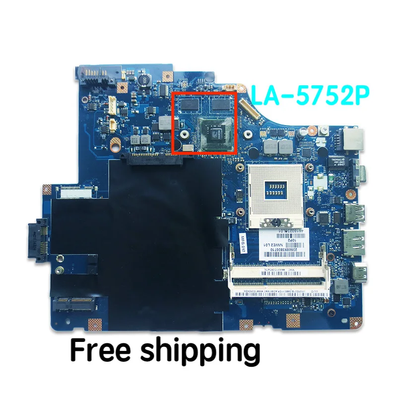 Lenovo G560 Z560 Laptop Motherboard LA-5752P Mainboard delivery ...