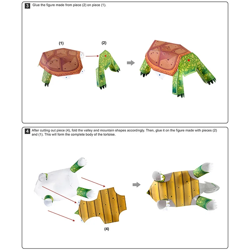 Minecraft Papercraft Turtle