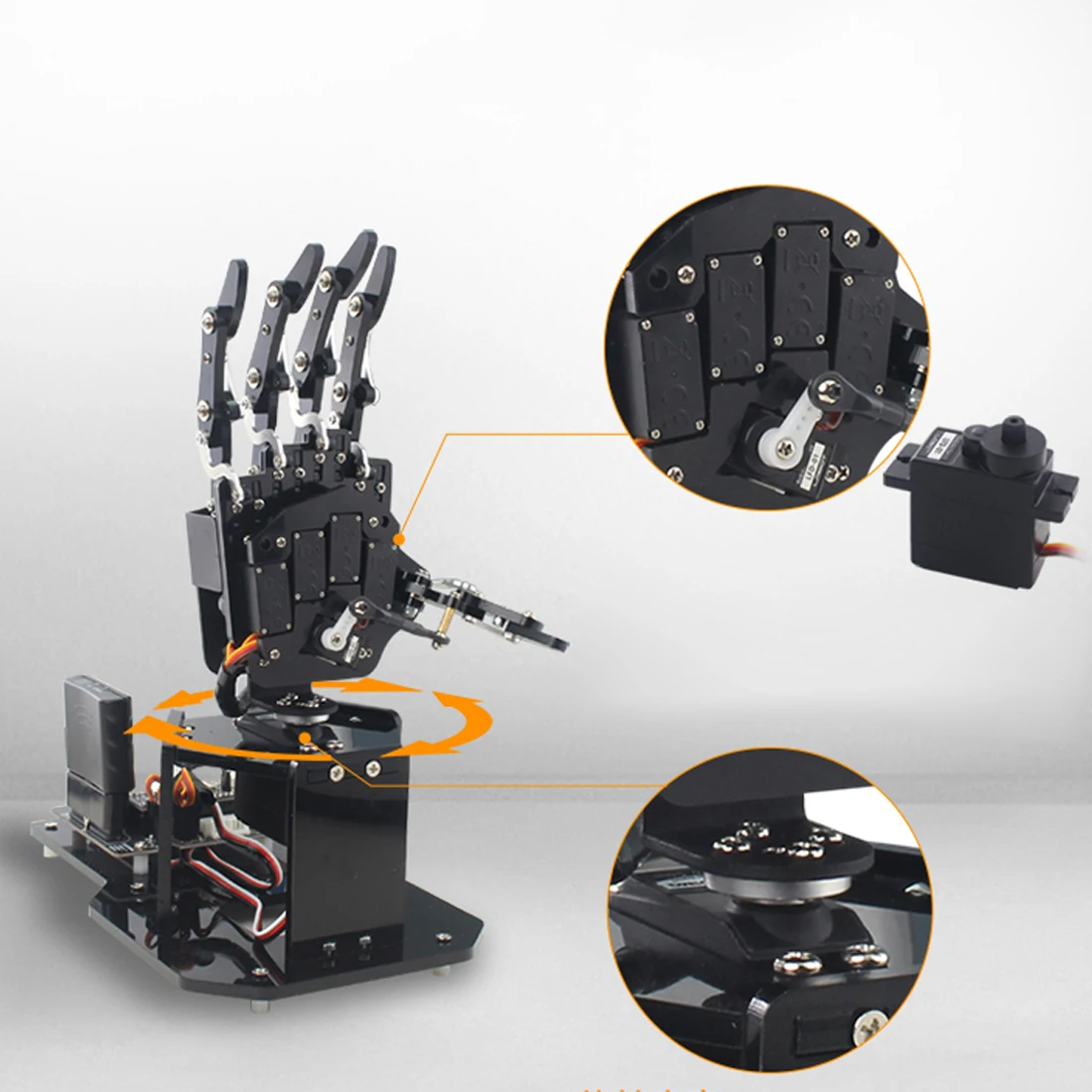 Programmable Robot Palm Bionic Open Source Palm with Body Induction ...