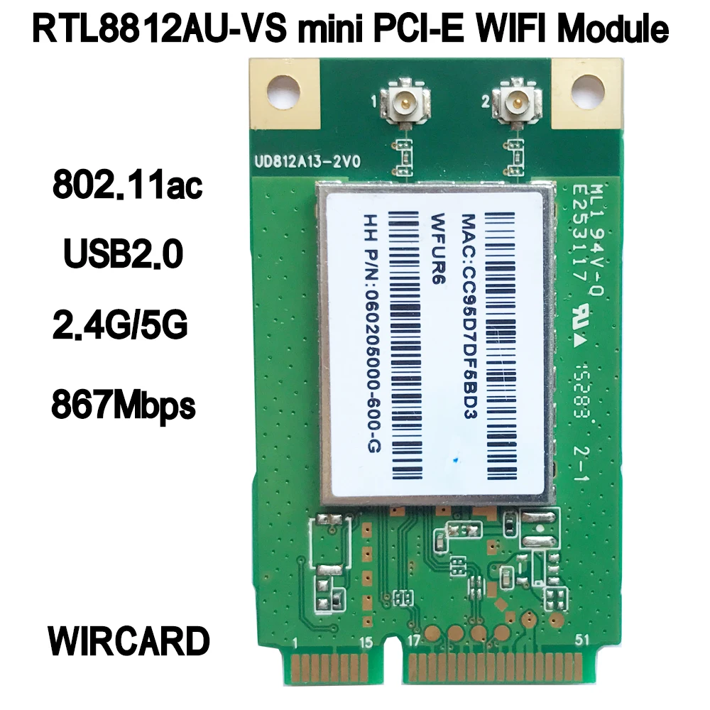 RTL8812AU VS WFUR6 1200Mbps dual band 2.4GHz+5GHz Wireless n 802.11AC ...
