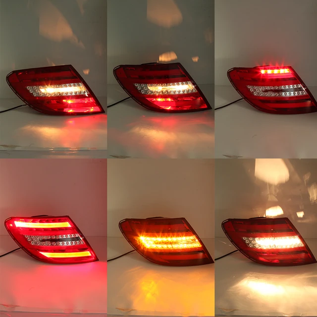 Rear Tail Light Assembly For Mercedes Benz W204 C180 C200 C220 C260 ...