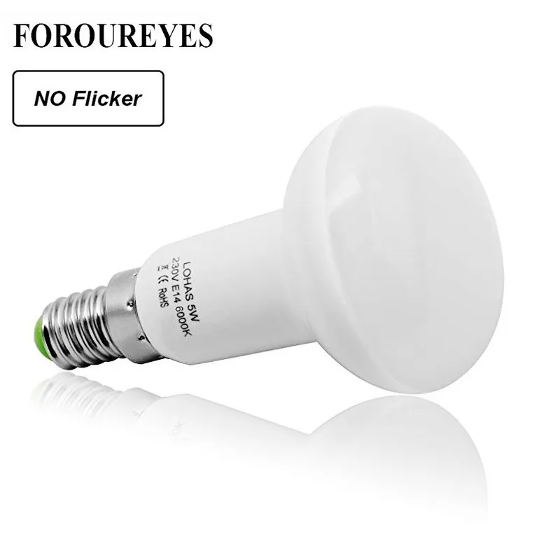 No Flicker R39 R50 R63 R80 Led Umbrella Bulb Ac 220v E27 E14 Led Bulb ...
