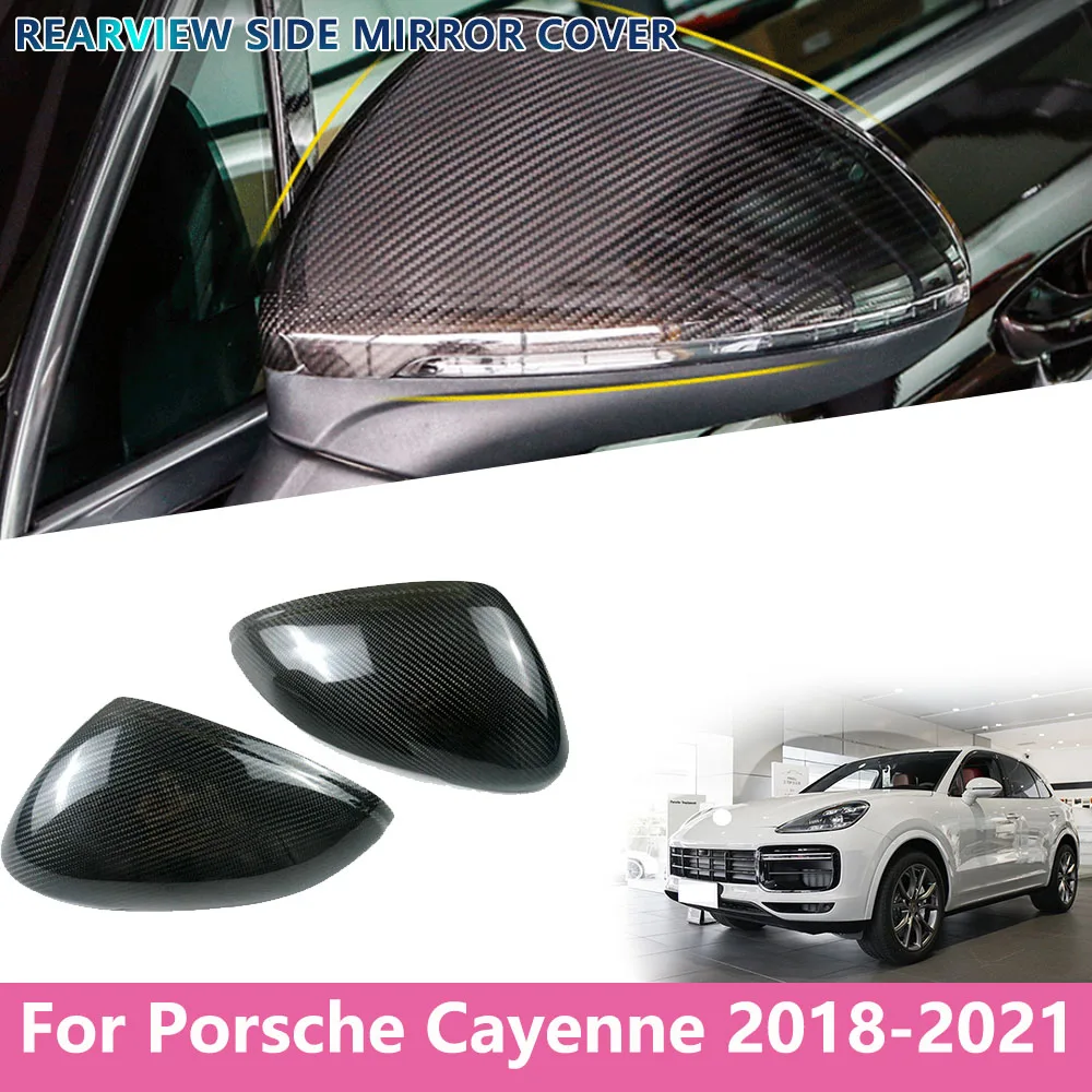 For-Porsche-Cayenne-2018-2021-Car-Accessories-Wing-Rearview-Mirror ...