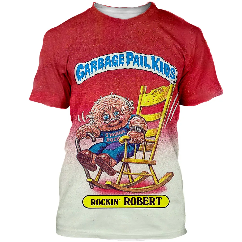 New Arrive Classical Garbage Pail Kid T Shirt Men Women 3d Printed ...