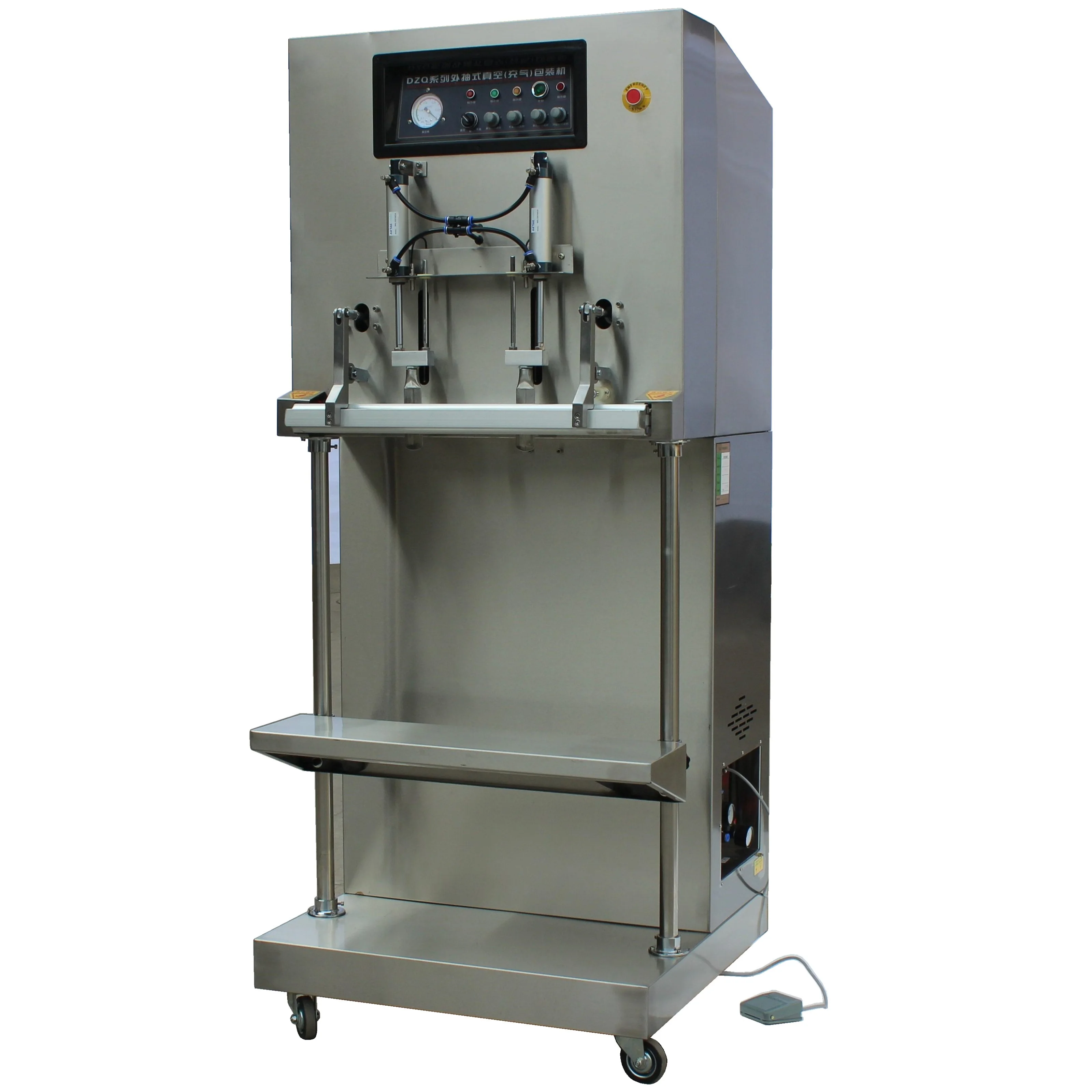 DZ 1000Fแนวตั้งภายนอกสูญญากาศนิวเมติกเครื่องซีลสูญญากาศบรรจุภัณฑ์บรรจุ ...