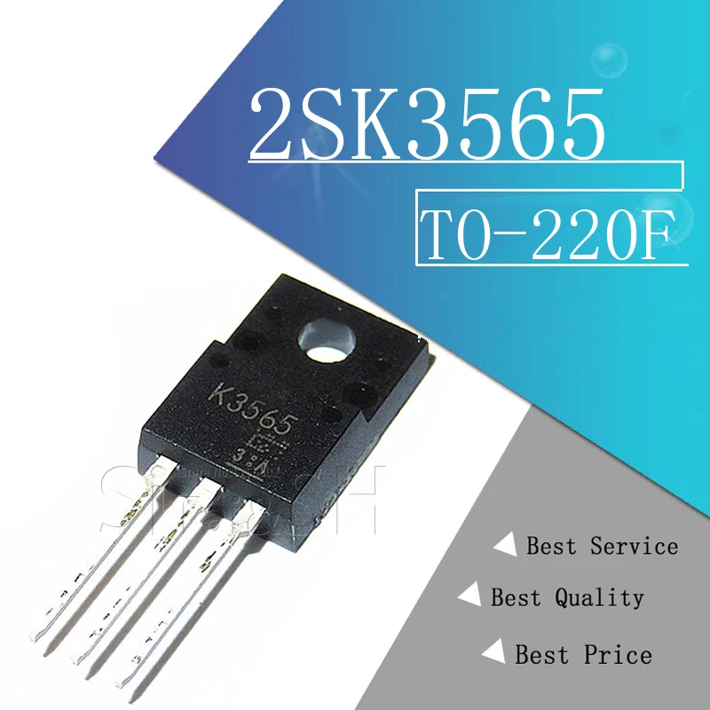 10pcs/lot Inline Mos Field-effect Transistors 2sk3565 K3565 To-220ff ...