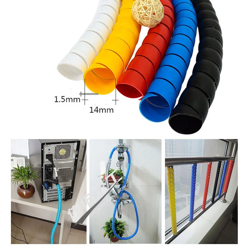 Wire Protector Cover | Flame Retardant Tube | Line Organizer | Winding ...