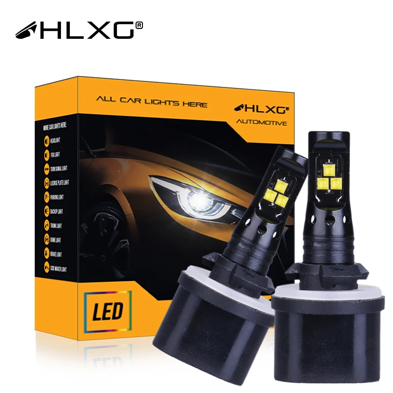 880 LED h27w/1 Bulb H27 Front Head Driving Running Lamp Car Accessories ...