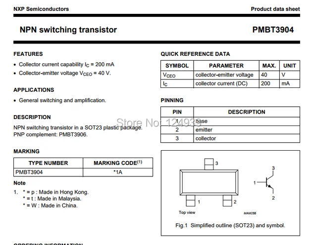 2f Smd Transistor Datasheet Supplier | www.micoope.com.gt