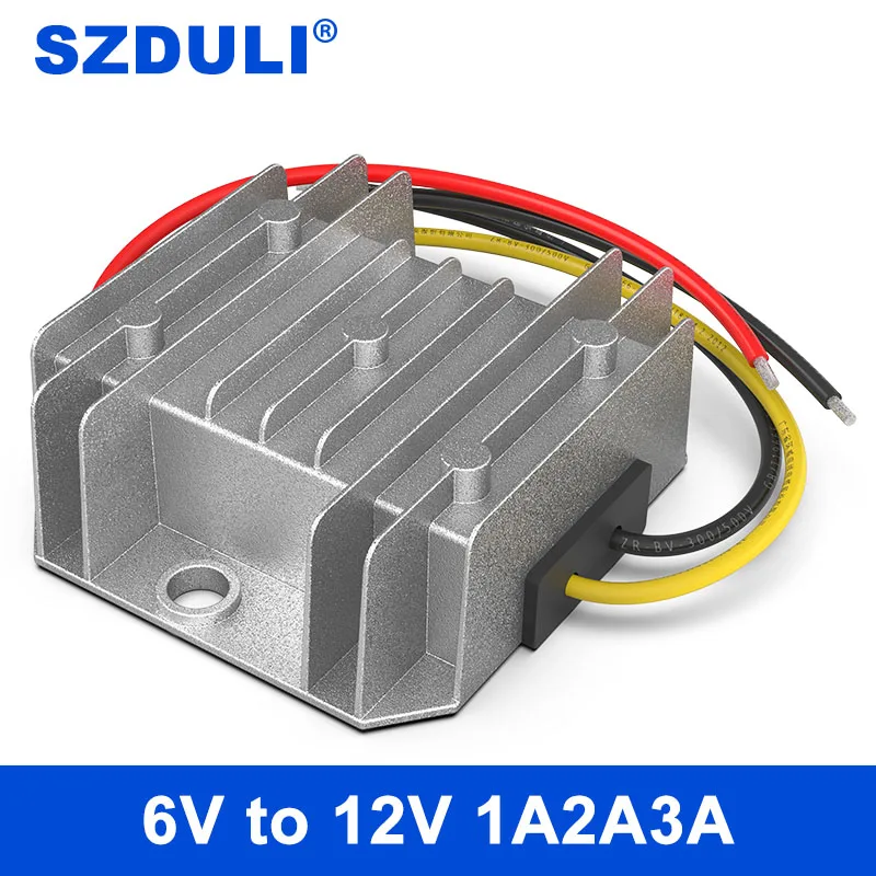 6V to 12V DC power converter 5V 6V 8V 10V to 12V vehicle power ...